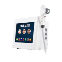 China 1200W High Power Ice Laser Hair Removal Machine with Painless Pulse Fiber Handpiece for sale