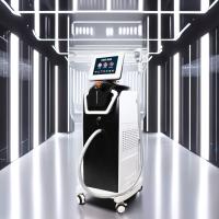 China 1800W Power Fiber-Coupled Diode Laser Machine Ice Platinum 3 Wavelengths Standing for Fast Safe Painless Permanent Hair Removal for sale