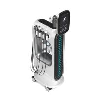 China Skin Rejuvenation 8 Handpiece Professional Hydra Facial Machine Treatments AzulMarino 8W Model for sale