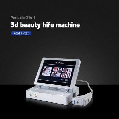 China Portable 3D HIFU Machine High Intensity Focused Smas V Face Lifting Cartridge for sale
