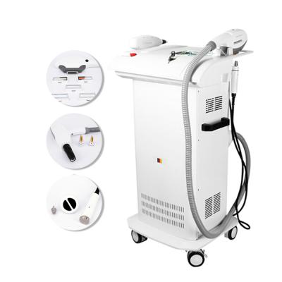 China Multifunction Beauty Machine IPL SHR Saphir RF E-Light ND YAG Laser Decrease Vascular Laser Maquina for sale