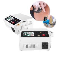 China Professional 500W Q Switched ND Yag Laser Machine 8ns Pulse Fluence Carbon Assisted Tips 1-6Hz for sale