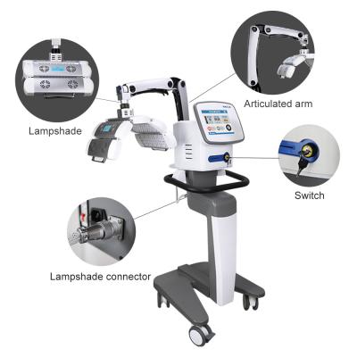 China LED Light Therapy Machine 300mW/cm2 Goggles Power line Manual Treatment Head Fuse for sale