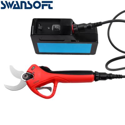 China Professional 36V 4.8ah 40mm Tree Pruners Knapsack Electric Progressive Pruning Shears for sale