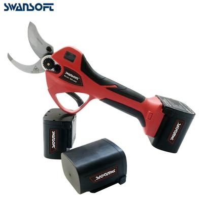 China Swansoft 4.0CM Electric Garden Pruner China Pruning Shears With LED for Orchards and Vineyards for sale