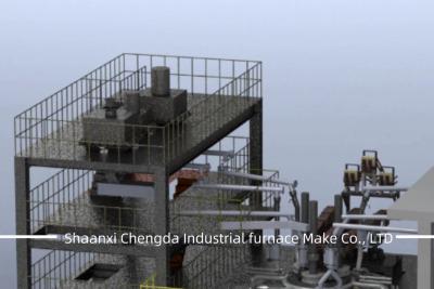 China Three way catalyst treatment electric furnace equipment for sale