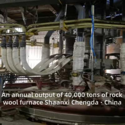 China Annual production of 40000 tons of rock wool electric furnace for sale