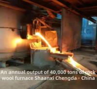 China Annual production of 40000 tons of rock wool electric furnace for sale