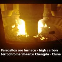 China Ferroalloy Ore Furnace - High Carbon Ferrochrome (New) for sale