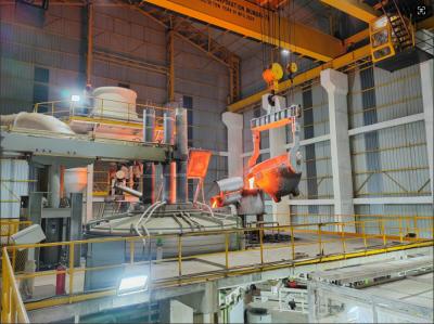 China Silicon Manganese Hot Slag Insulation Furnace For Solid Waste Treatment Equipment for sale