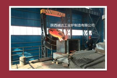 China Electric Furnace Equipment For Producing Mineral Wool Using Industrial Hot Slag for sale
