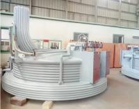China Water Cooled Furnace Cover Lid Components High Quality Steel Casting Replacement Parts for EAF LRF for sale
