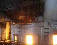 China Industrial Furnace for Ferro Silicon Production Submerged Arc Furnace for Metal Melting Induction Furnace for Smelting for sale