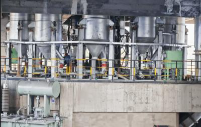 China 36,000 kVA DC Titanium Slag Smelting Furnace with Closed Sealed Type for High-Titanium Slag Production for sale