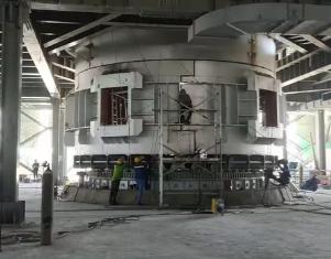China Competitive Price PLC Control Submerged Arc Furnace for Ferroalloy Smelting and Industrial Silicon Production for sale