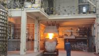 China 12.5MVA Medium-Low Carbon Ferromanganese Electric Ladle Refining Furnace 45 Ton Capacity 380V 50Hz 3-Phase Steel Shell for sale