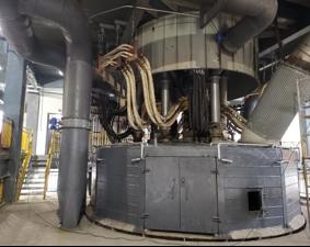 China 30000KVA Semi Closed Titanium Slag Smelting Furnace for Continuous Slag Tapping Granulation Line for sale