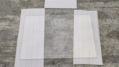 China Quartz Photomask Substrate 800mm x 520mm for FPD Grinding Polishing Chrome Plating for sale