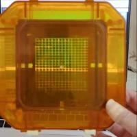 China 6x6x0.12 Inch Quartz Photomask Substrate Chrome Plated Photoresist Coated for MEMS IC for sale