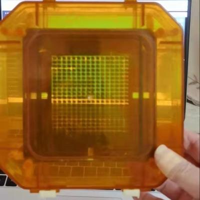 China 6x6x0.12 Inch Quartz Photomask Substrate Chrome Plated Photoresist Coated for MEMS IC for sale