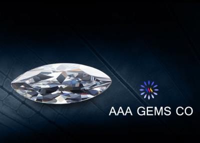 China 8mm x 4mm Colorless Marquise Moissanite 0.47ct To Decorate Rings for sale