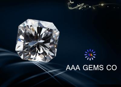 China 5mm Colorless Loose Moissanite 0.5 CT Fancy Cutting Shape For Ring for sale