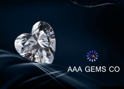 China 0.93ct Heart Cut Diamond Moissanite VVS1 For  Shopping Malls 6.5mm for sale