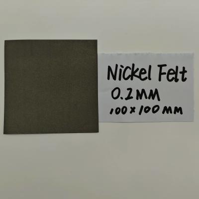 China 0.2mm Thick Nickel Fiber Felt Pure Nickel Metal Fiber Felt For AEM Hydrogen Production for sale