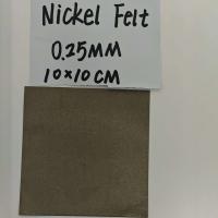China 30-50% Porosity Nickel Fiber Felt 0.25mm Thick AEM Water Electrolysis Hydrogen Production for sale