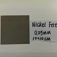 China Square Circular Porous Nickel Paper Felt 0.2mm-1.0mm Fuel Cell Nickel Felt for sale