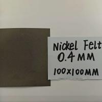 China Laser Cutting Porous Nickel Felt High Temperature Sintering Metal Fiber Felt for sale