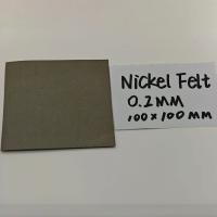 China Laser Cutting Porous Nickel Felt High Temperature Sintering Metal Fiber Felt for sale