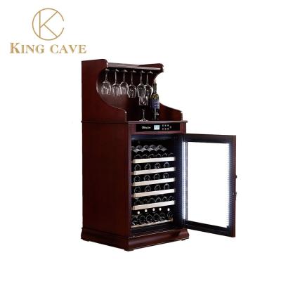 China Adjustable Temperature And Humidity Kitchen Wine Cooler For Optimal Wine Storage for sale