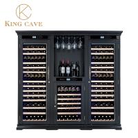 China No Frost 50 To 80% Humidity Wood Wine Cooler No Peculiar Smell for sale