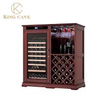 China OEM Custom Homesun 44 Bottles Kitchen Wine Refrigerator With Compressor Cooling for sale
