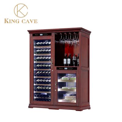 China Hot Selling Kitchener Cigar Cabinet With Sensitive Touchscreen Control Panel for sale