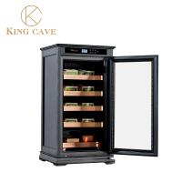 China Smart Digital Control Panel Electric Humidor Cigar Cabinet With Humidifier for sale
