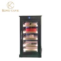 China All-In-One Space-Saving Refrigerated Cigar Storage Cabinet And Wine Cooler for sale