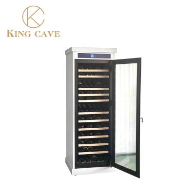 China Freestanding Humidor Cigar Storage Refrigerator With Upper Control Panel for sale