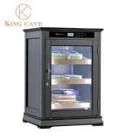 China Vertical Standing intelligent Thermostatic Control Commercial Cigar Cabinet for sale