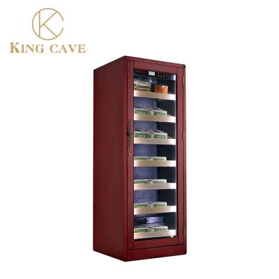 China Intelligent Temperature Control Luxtury Cigar Cabinet Humidor for sale