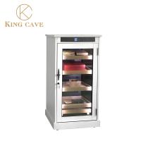 China Custom High Quality Commercial Electric Cigar Cooler Humidor Cabinet with lock for sale