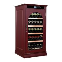 China Luxury Wooden Kitchen Wine Cooler with Humidity Range 50 to 80% and Capacity for 40-50 Bottles for sale