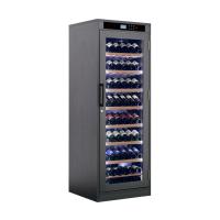 China Wood Wine Cooler Cabinet with Digital Control Panel, LED Lighting & Water-resistant Construction for Home or Bar for sale