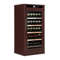 China Wood Frame Wine Cooler Cabinet with Temperature and Humidity Control and Thermoelectric Cooling for sale