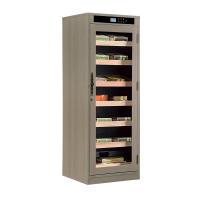 China Wooden Frame Electric Cigar Cooler with Consistent Humidity Control and Glass Door Secure Locker for sale