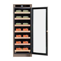 China Smart Touch Control Thermoelectric Cigar Cooler Humidifier with Adjustable Humidity 65-75% RH Humidor Cabinet for sale
