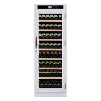 China Touch Control Kitchen Wine Cooler Cabinet with Wooden Shelves and Thermoelectric Cooling for sale