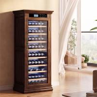 China Wooden Frame Kitchen Wine Cooler With Precise Digital Temperature Control for sale