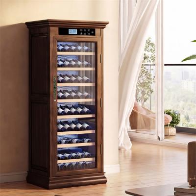 China Wooden Frame Kitchen Wine Cooler With Precise Digital Temperature Control for sale